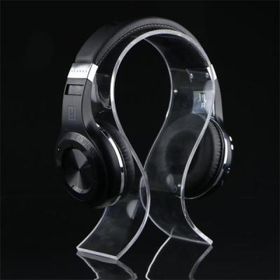 China High quality clear acrylic headphone earphone headset display stand holder for sale