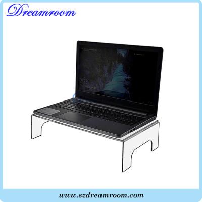 China Hot Sale Transparent Desktop Acrylic Monitor Riser for sale