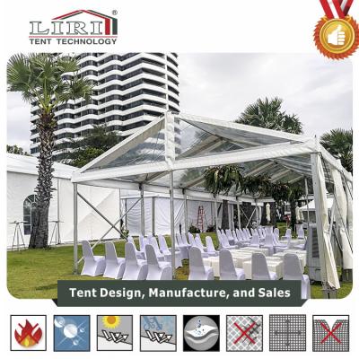 China 10 x 20 Transparent Marquee Tent Prices Wedding Party with Sidewalls for sale