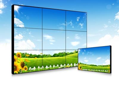 China 3.5mm bezel seamless 3x3 digital signage splicing LCD screen video wall for sale