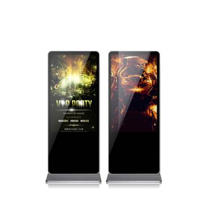 China 43'' 55'' Floorstanding High Resolution Digital Signage Display for sale