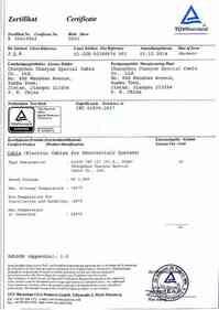 TUV - Zhongdong Cable Co., Ltd.