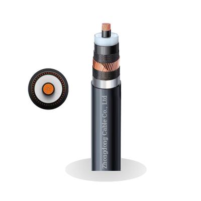 Китай Стальной проволока броня SWA высоковольтный кабель питания Медный экран XLPE изолированный продается