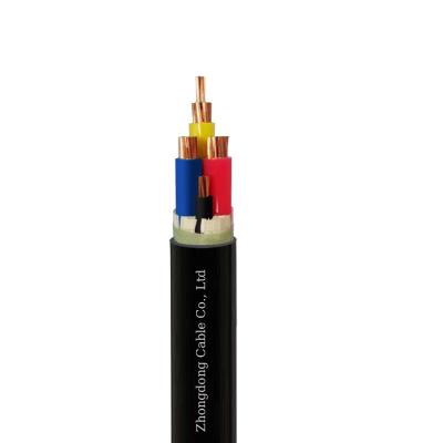 China Fire Proof XLPE Insulated Power Cable 3 Core And Earth Cable 3+1 Unarmoured for sale