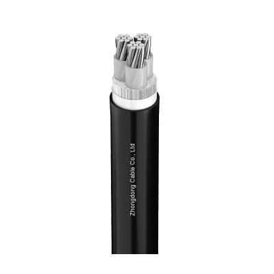 중국 1.5-400mm 저전압 케이블 3 코어 구리 선도자 PVC 단열 무장 전력 케이블 판매용