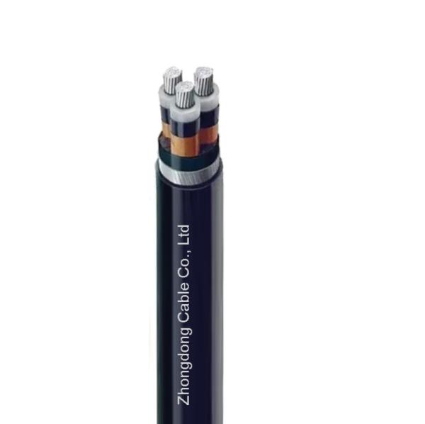 Quality 8.7KV 15kV Aluminium Conductor Cable Medium Voltage STA Cable Three Core for sale