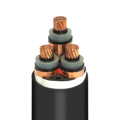 Китай 11KV 22KV 33KV кабель средней напряженности XLPE/Vinyl/Cu 3 Core продается