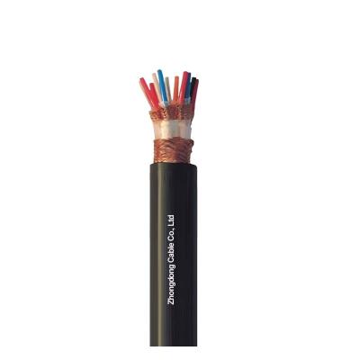 China Shielded Instrument Cable 300/500V  Braided Shield PVC Sheathed Computer Cable for sale