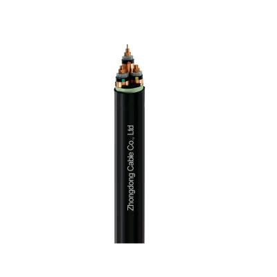 China MV Medium Voltage XLPE Insulated Power Cable Three Core Copper Tape Shield EN60502 for sale