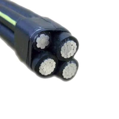 China Overhead Aerial Bundled Cable 3*70 Alu NFC 33-209 ABC Cable for sale