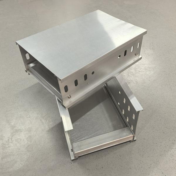 Quality 100mm-1000mm Aluminum Cable Tray With Non Flammable Fire Resistance And High for sale