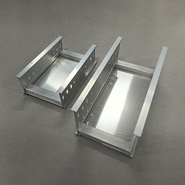 Quality 100mm-1000mm Aluminum Cable Tray With Non Flammable Fire Resistance And High for sale