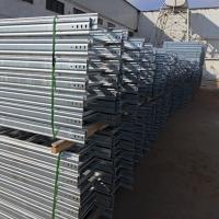 China Fire Resistance Steel Cable Trough 100mm Width 3m Length Galvanized Silver Finish for sale