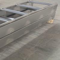 China Fire Resistance Steel Cable Trough 100mm Width 3m Length Galvanized Silver Finish for sale