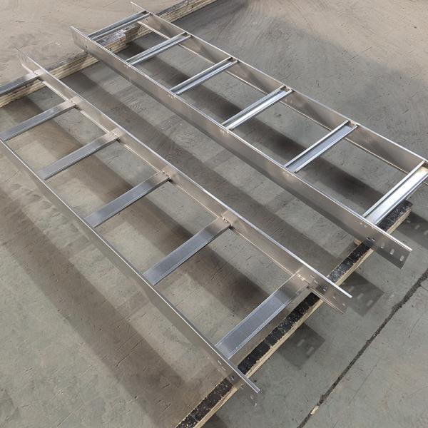 Quality 3m-6m Aluminum Ladder Type Cable Tray For Indoor Outdoor Spaces for sale