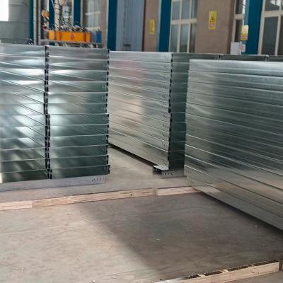 Cina Sistema di canalizzazione in acciaio zincato con fessure per la protezione delle linee elettriche e il cablaggio strutturato in progetti di cablaggio commerciale in vendita