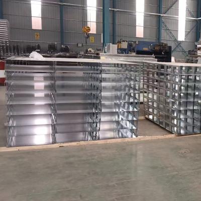 China Structured Wiring Heavy Duty Straight Steel Galvanized Cable Tray Cable Trunking Sizes for sale