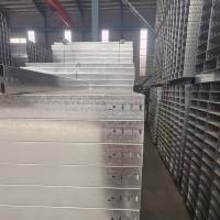 China Hot Dip Galvanized Cable Tray Customized Width Wire Mesh Trunking Industrial Cable Management HDG for sale
