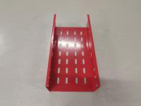 China Custom Dimension Perforated Cable Tray Powder Coated Ventilated Electrical Telecom Cabling for sale