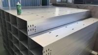 China Fully Enclosed Cable Trough Solid Base Custom Size Anti-Corrosion Power Signal Cable Isolation Support System for sale