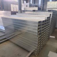 China Adjustable Width Slotted Cable Tray Telescopic Steel Trunking for Variable Cable Routing for sale