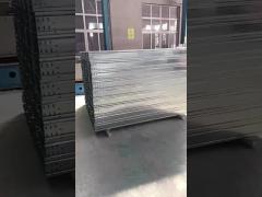 100mm 구멍이 뚫린 금속 케이블 트레이 / 내구성 젤리화 슬롯 케이블 트레이