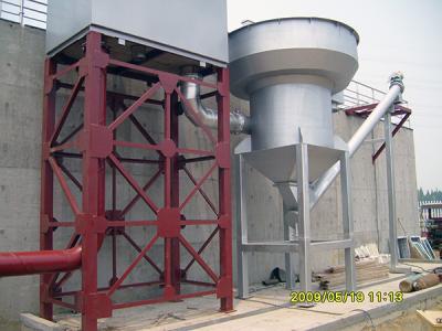 China Cyclone grit chamber sand suction machine/ Vortex Sand Removal System with grit separator together for sale