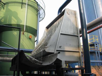China static sieve screen wastewater treatment machine for industrial sewage treatment for sale