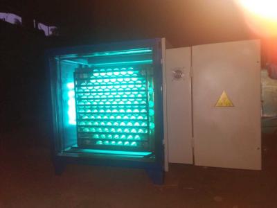 China waste gas treatment equipment /Industrial UV photolysis purification machine/UV Photolysis Oxidation Purifier/Air Cleani for sale