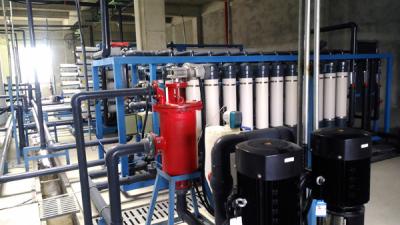 China 25 m3 per hour pure water purifier system with MF, UF , RO, EDI  , polisher craft for sale