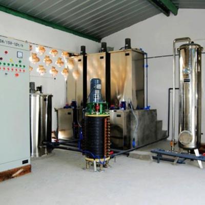 China Fully Enclosed Circular  Electrocoagulation System  , Electrocoaggulation Electrolysis Machine , Air Flotation Machine , for sale