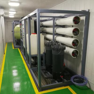 China Loren New Super Efficiency Backwash Water , Sea Water Desalination Plant for drinking and recycling use for sale