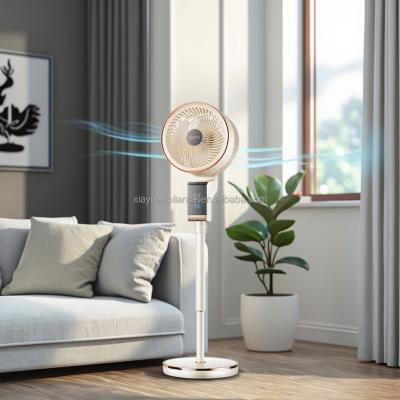 China Silent Mechanical Electric Desktop Floor Fan Easy Box Installation Plastic Air Circulation Fan for Household Office Use for for sale