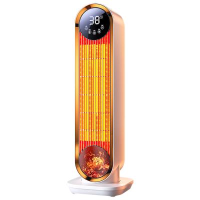 China 2025 New Electric Freestanding Home Device Graphene Heating Wire Energy-Saving Infrared Room Heater Winter Bathroom Fan Warm Air for sale