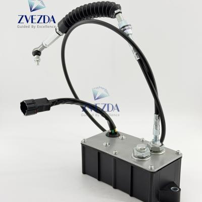 China 12V Square Accel Actuator Throttle Motor AC1000 004036 For AC1000 FR60 FR65 Small Excavator Spare Parts for sale