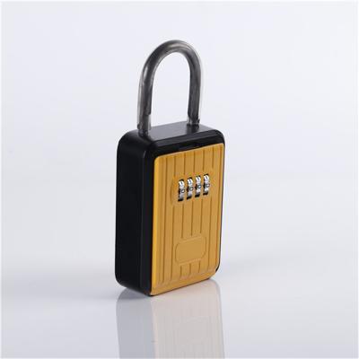 China Convenient Keyless Digital Key Lock Box Weather Proof 4 Digit Dialing for sale