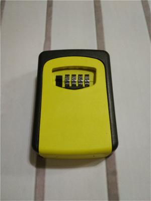 China Security Digital Key Lock Box Key Locker Box 4 Pin Code Weather Resistance for sale