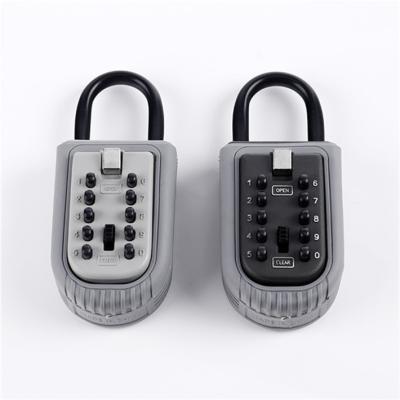 China Realtors Portable Key Lock Box Push Button Combination CE Certificate for sale