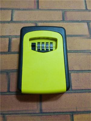 China Corrosion Resistance Electronic Combination Lock Key Box For Outside House for sale