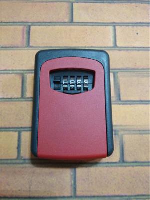 China Industrial 4 Digit Zinc / Aluminum Alloy Car Combination Key Lock Box for sale