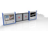 China Platform Screen Door System Half Height PSD Automatic Safety Gate BRT Bus Station Control for sale