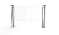 China Durable 141mm Cylindrical Swing Barrier Turnstile Rapid Access Door Security Control System for sale