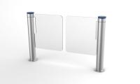 China Durable 141mm Cylindrical Swing Barrier Turnstile Rapid Access Door Security Control System for sale
