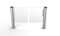 China Durable 141mm Cylindrical Swing Barrier Turnstile Rapid Access Door Security Control System for sale