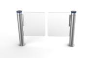 China Durable 141mm Cylindrical Swing Barrier Turnstile Rapid Access Door Security Control System for sale