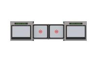 China Gate System Automatic Platform Screen Door Half Height PSD Safety Barrier BRT Station Control for sale