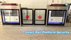 Door Control System Half Height PSD Automatic Platform Gate Airport Rail Station Security Access