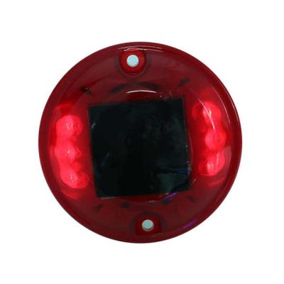 Road Safety Warning Solar Cat Eyes Road Stud Flashing Waterproof IP68