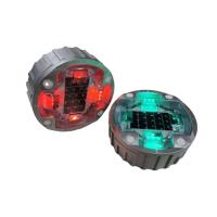 China Solar LED Road Studs Flashing Steady Pattern 120mm 8 LED Epistar IP68 for sale
