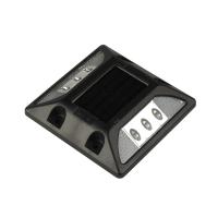 China IP68 Solar LED Road Studs 110x115x22.5mm High Visibility Long Working Time Deck Lights for sale